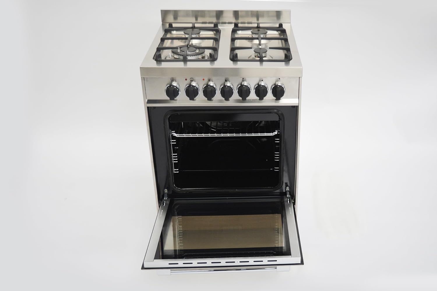 Cucina TECNOGAS 60x60 Forno Multi 4 Fuochi - PT667XS > Wow Che Shop